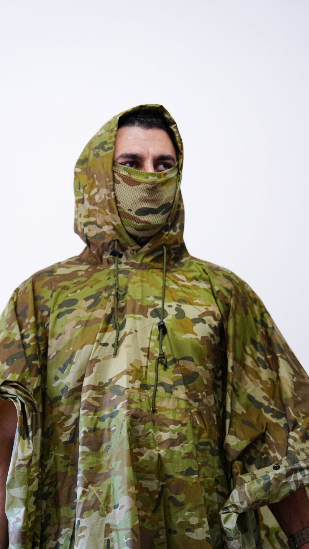 Ironside Recon Poncho | Lightweight NIR-Treated Tactical Poncho ...